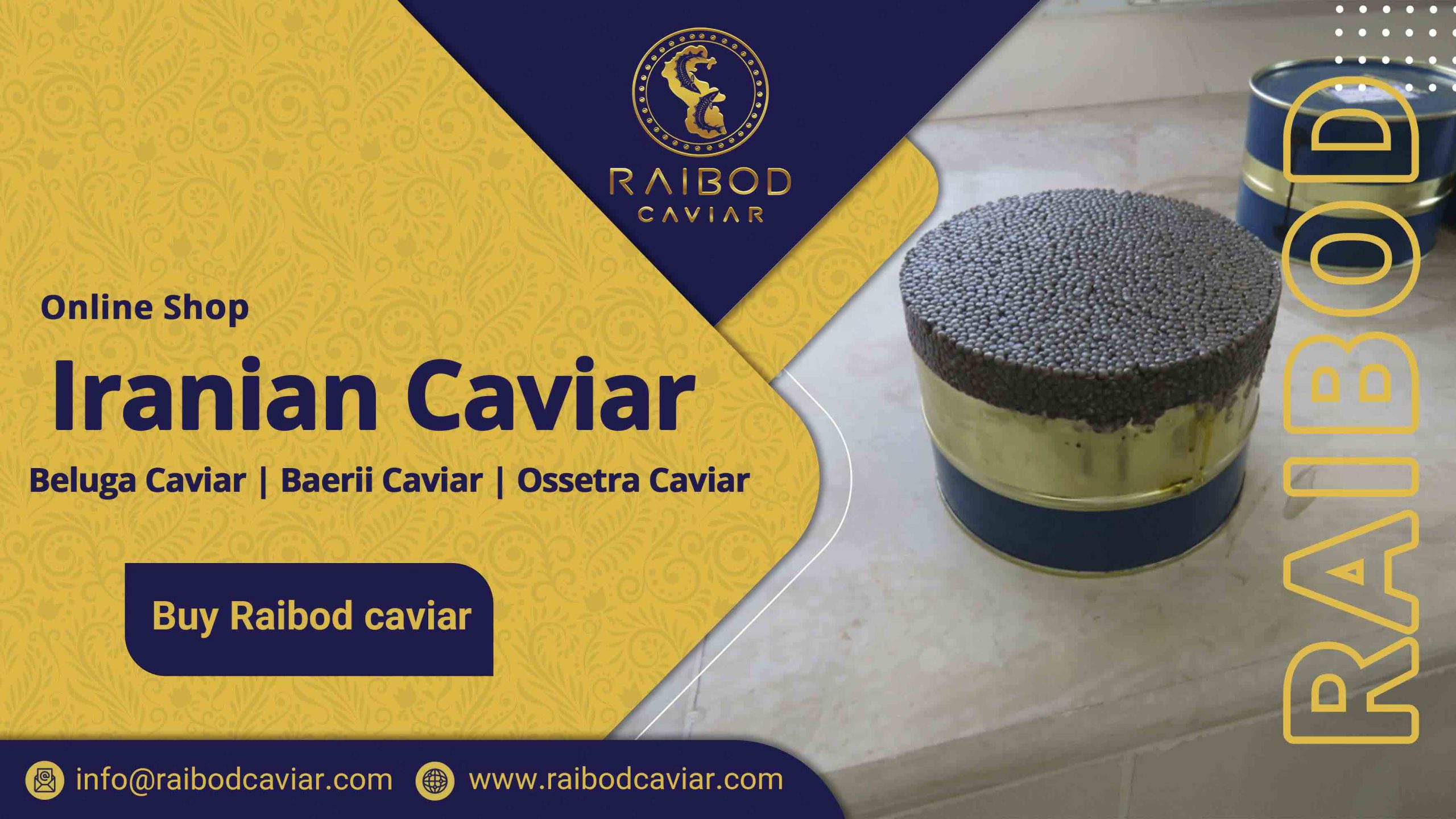 First class caviar production center - Raibod Caviar